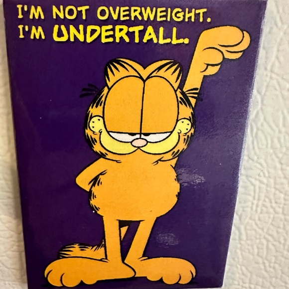 Accents | Vintage Garfield Magnet Garfield Cartoon Cat Refrigerator ...